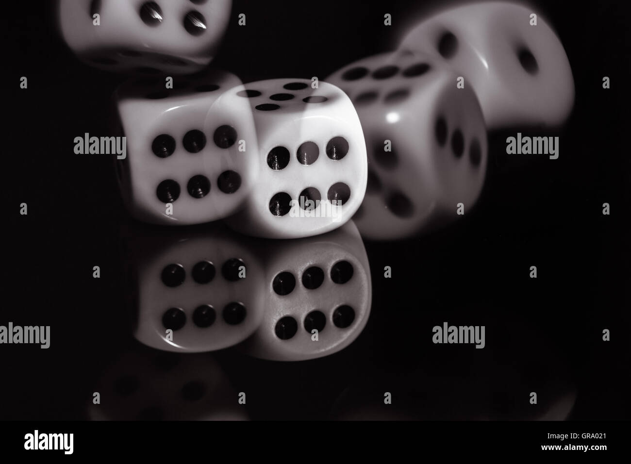 Dice in motion hi-res stock photography and images - Alamy