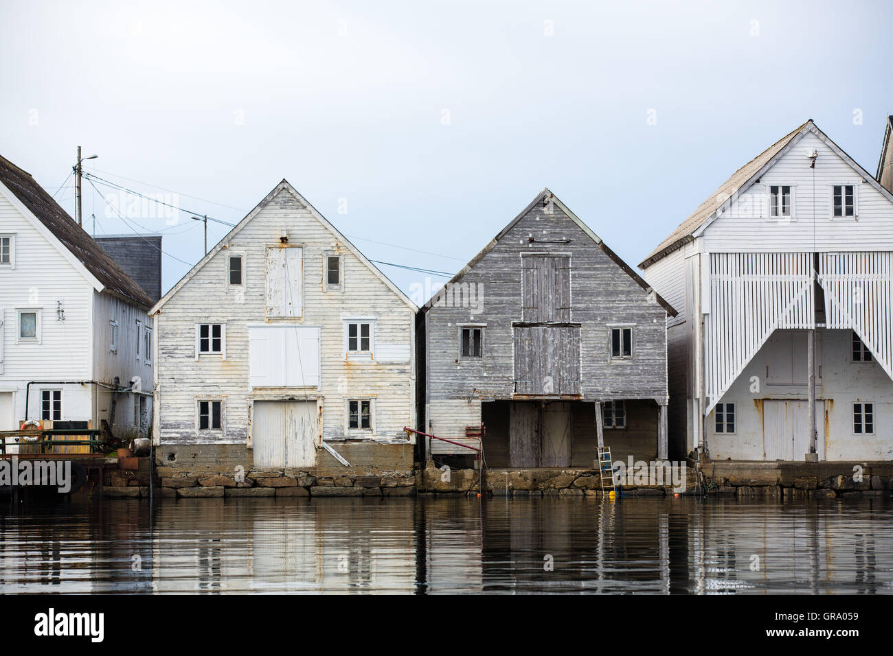 Summer in norway old houses hi-res stock photography and images - Alamy