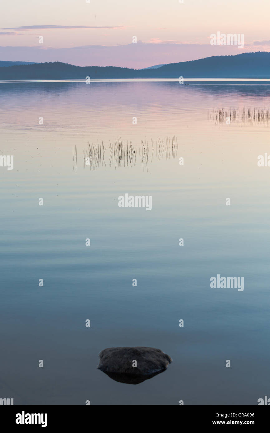 Lake inari in finnish lapland hi-res stock photography and images - Alamy