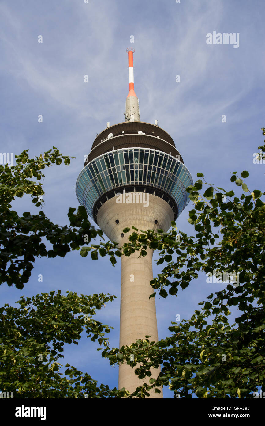 Rhine Tower Duesseldorf Stock Photo - Alamy