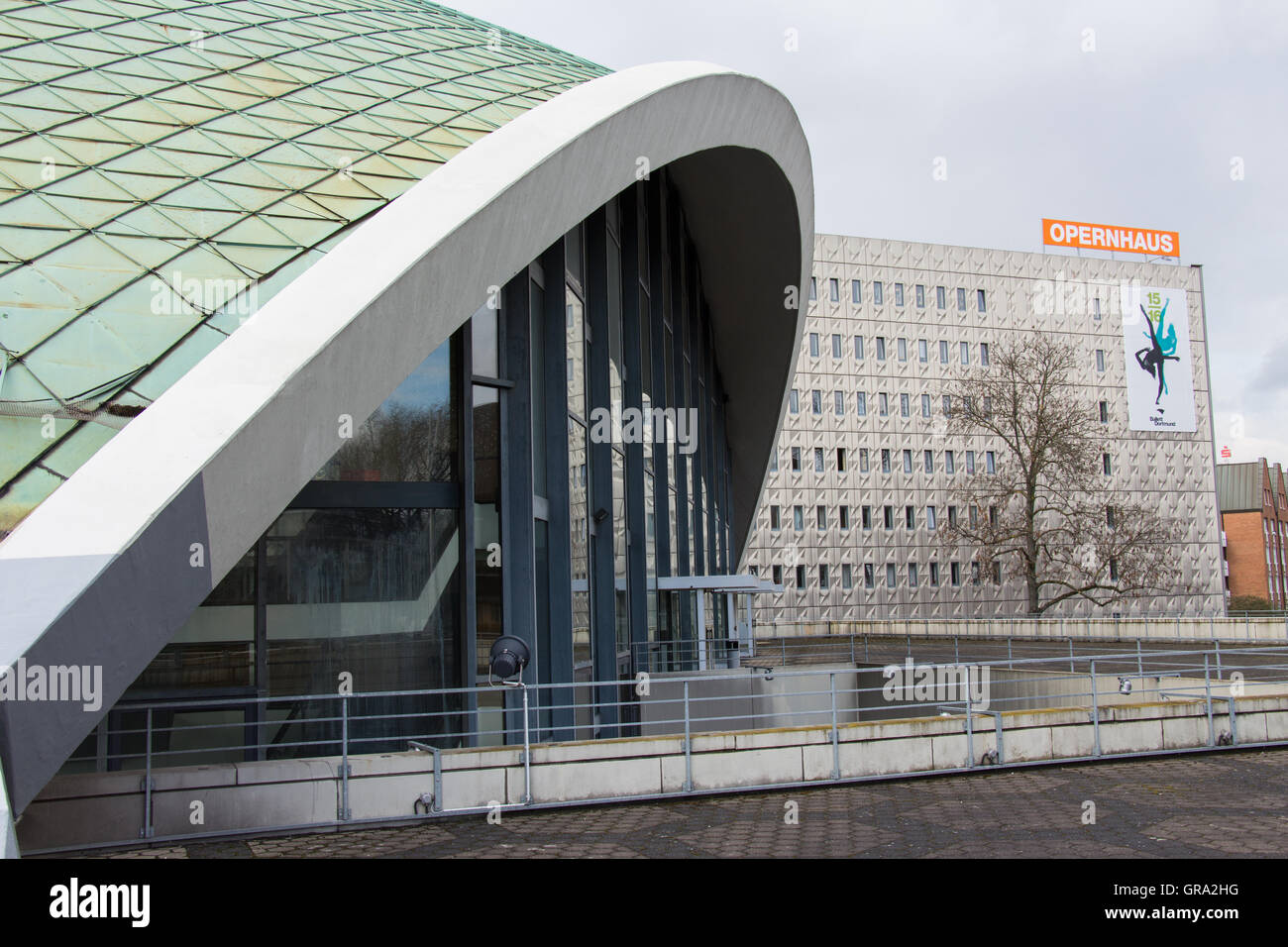 Opera House Dortmund Stock Photo - Alamy