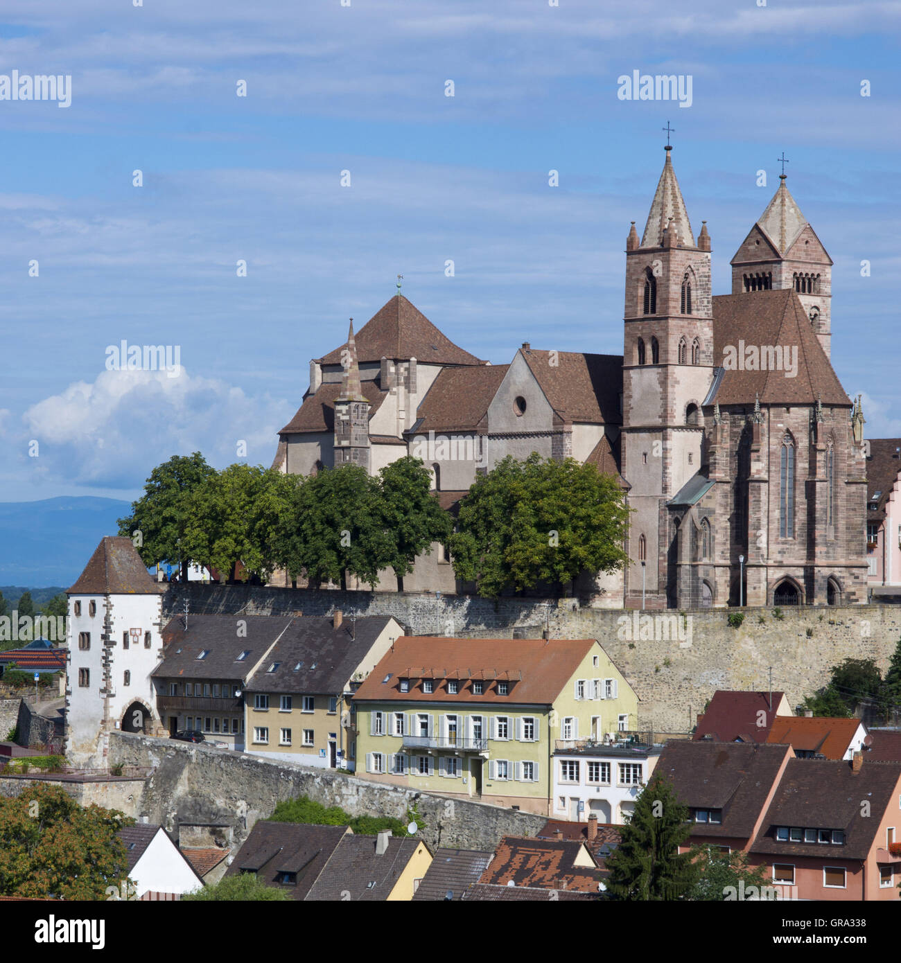 Muensterberg With St. Stephansmuenster Cathedral, Breisach Am Rhein ...