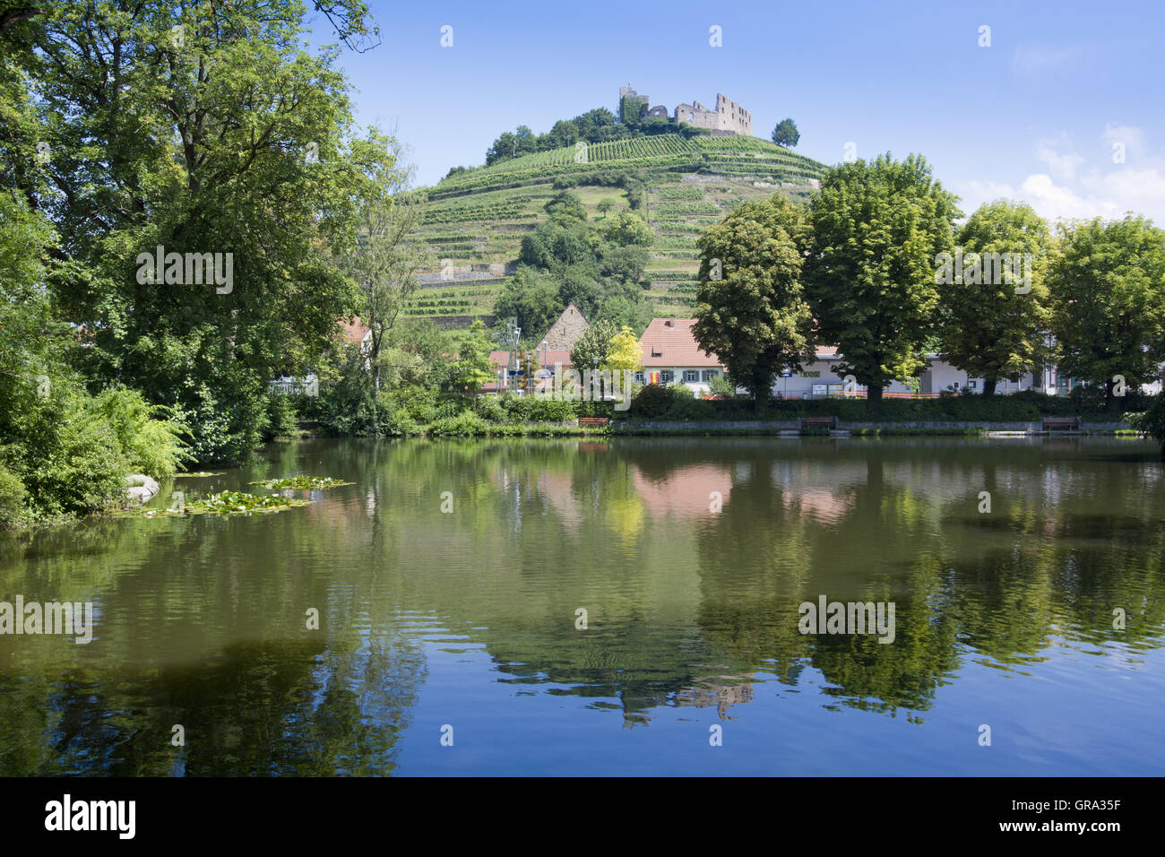 Castle Staufen, Staufen Im Breisgau, Black Forest, Baden-Württemberg ...