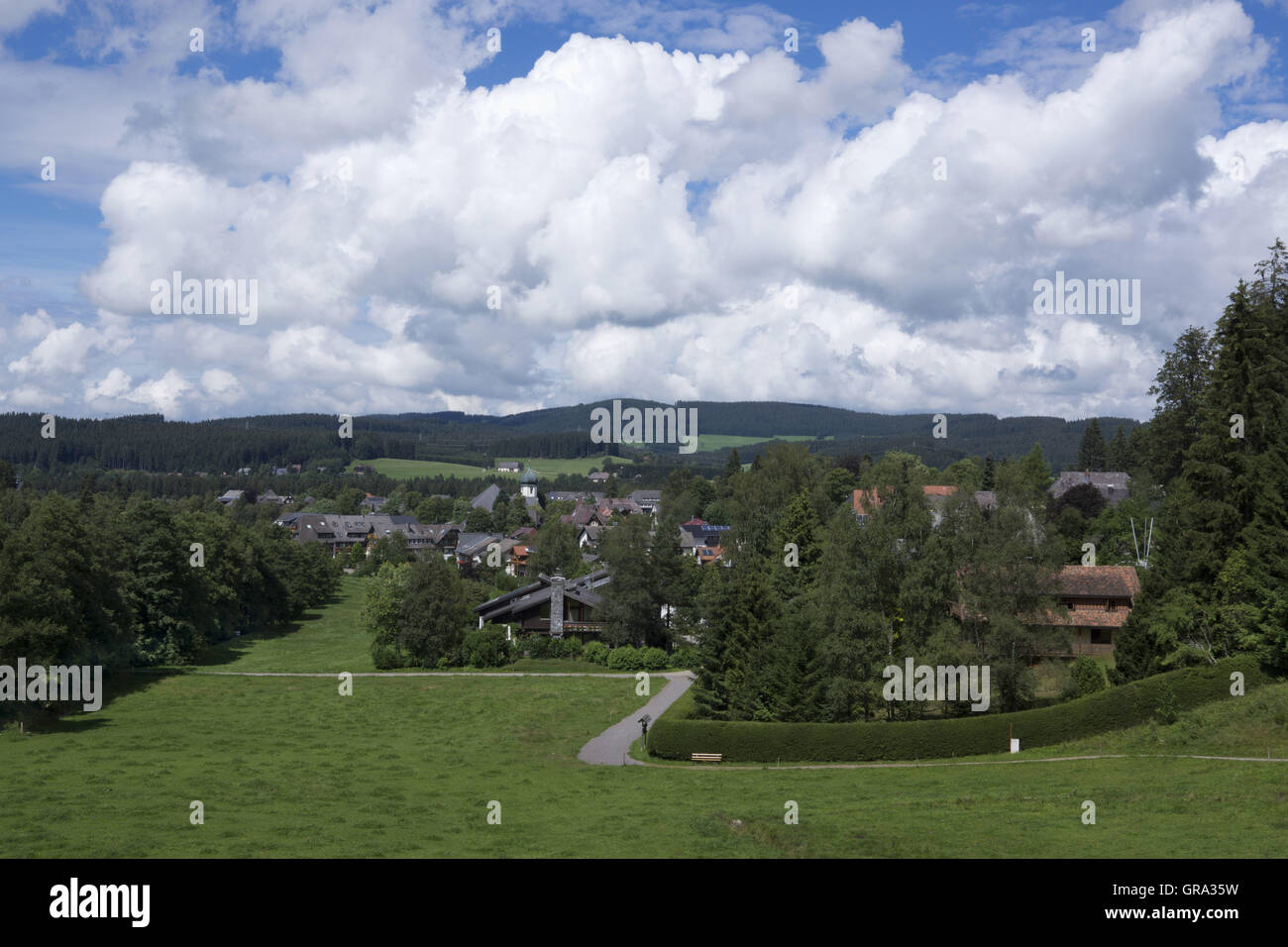 Hinterzarten, Black Forest, Baden-Württemberg, Germany, Europe Stock ...