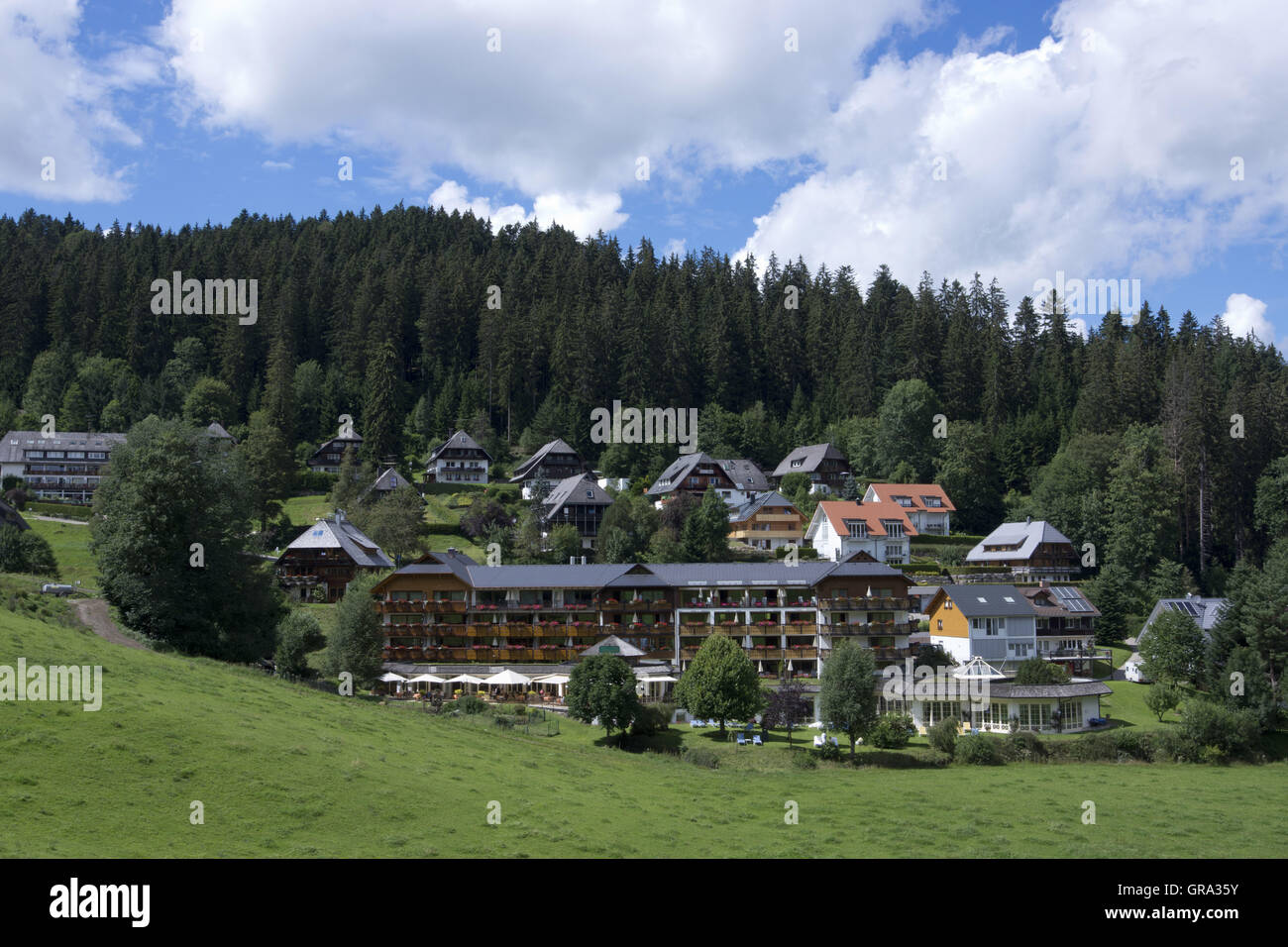 Hinterzarten, Black Forest, Baden-Württemberg, Germany, Europe Stock ...