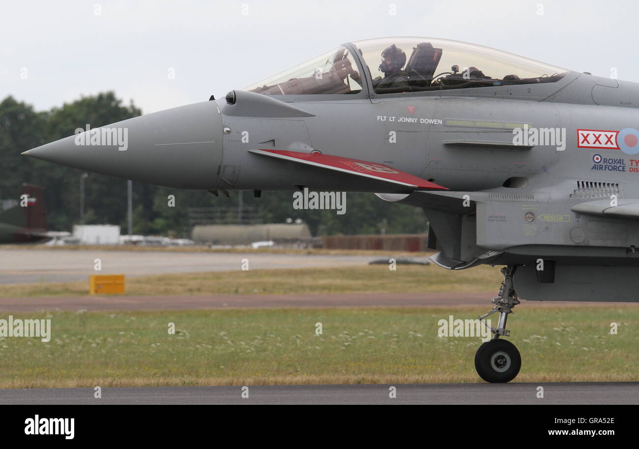 Raf typhoon cockpit hi-res stock photography and images - Alamy