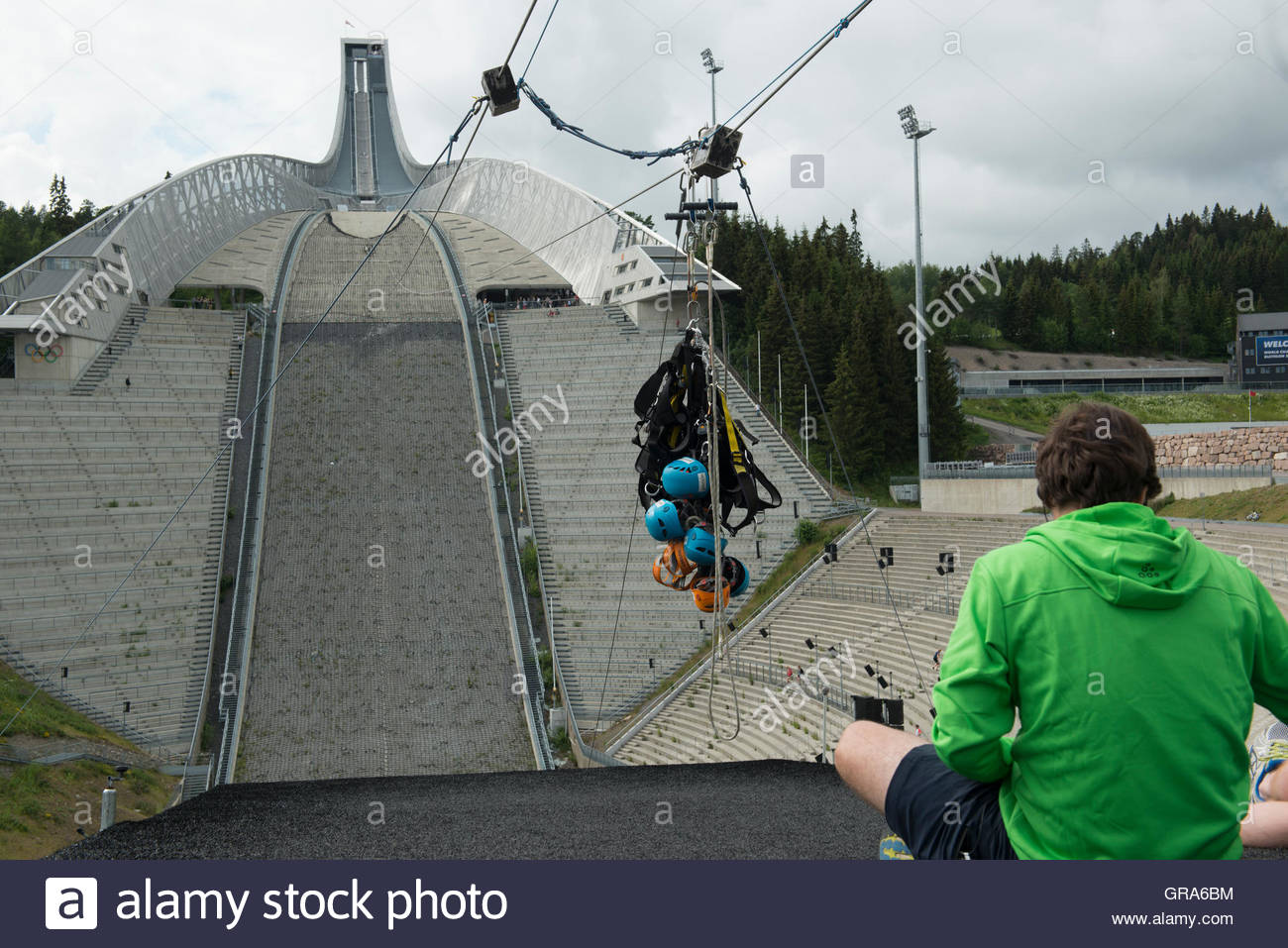 Ski Jumping Stadium High Resolution Stock Photography and Images - Alamy
