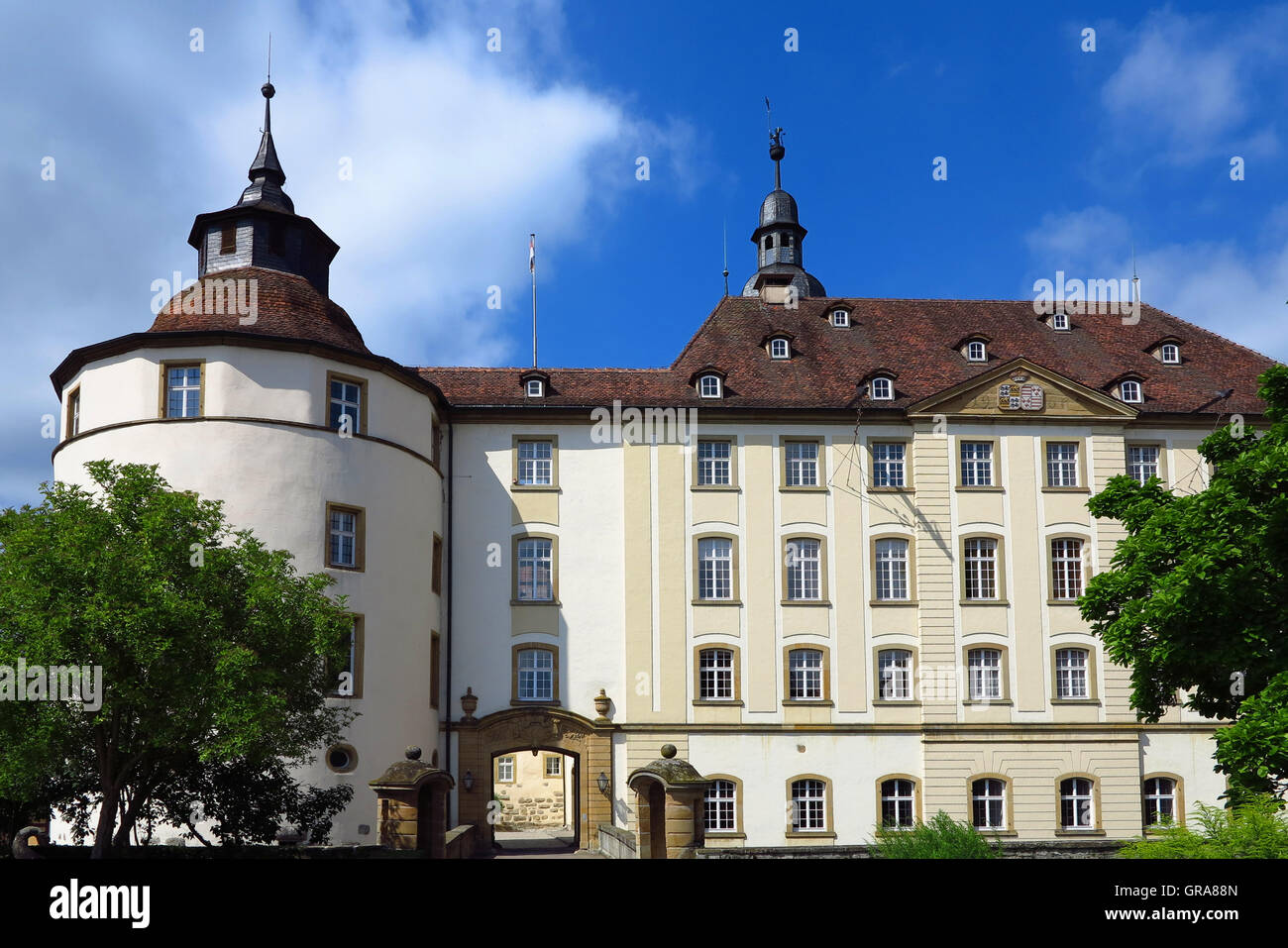 Langenburg castle hohenlohe germany hi-res stock photography and images ...