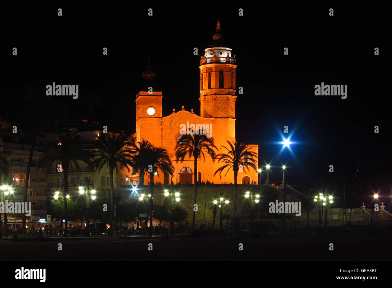 Sitges cathedral hi-res stock photography and images - Alamy