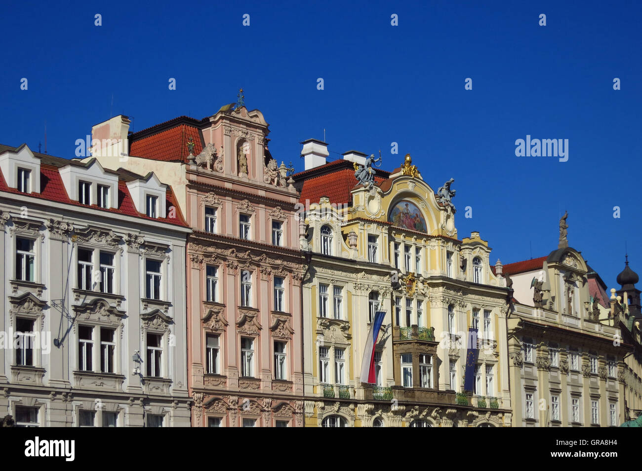 Prague townhouse hi-res stock photography and images - Alamy