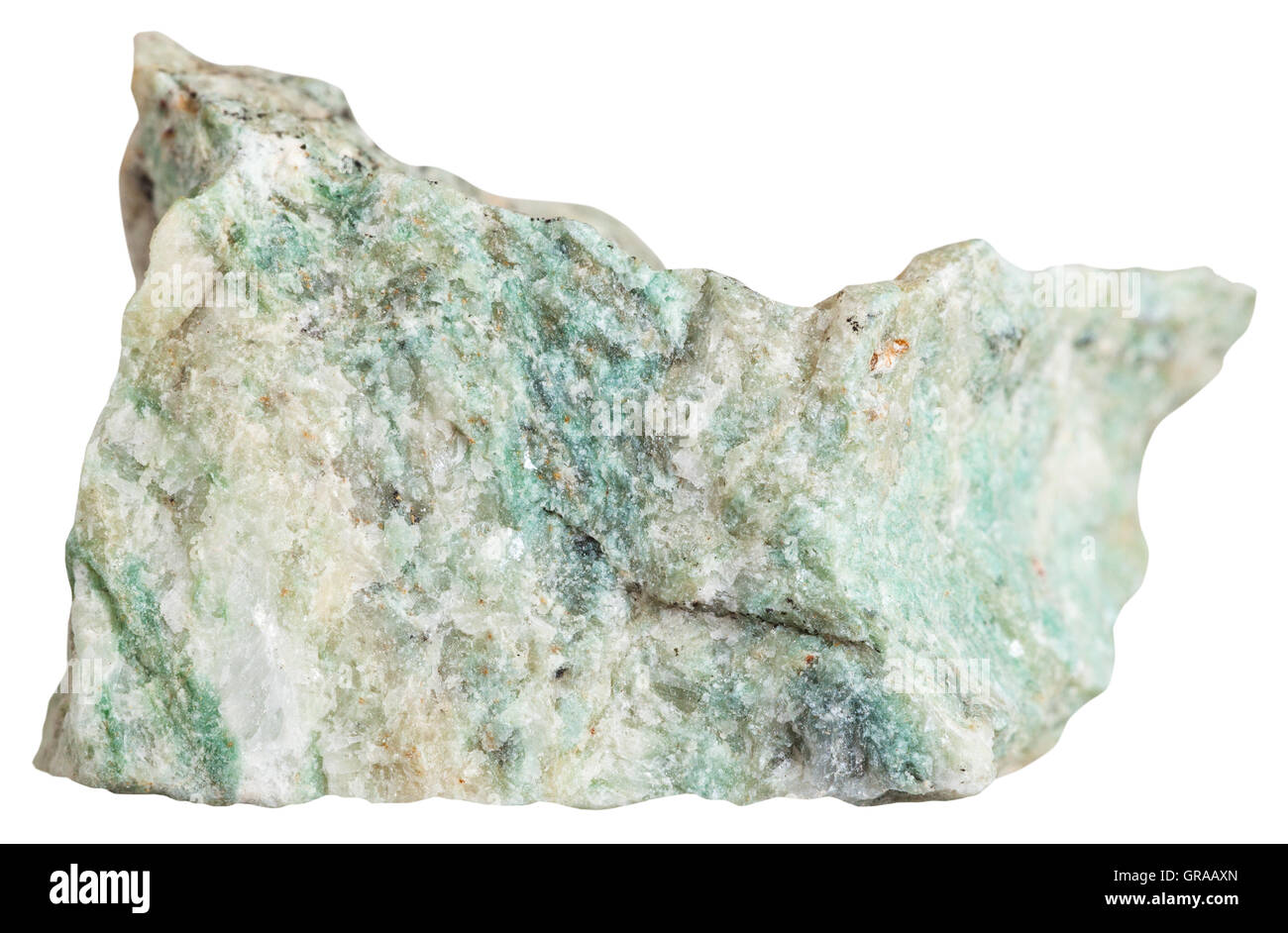 macro shooting of metamorphic rock specimens - green listvenite ...