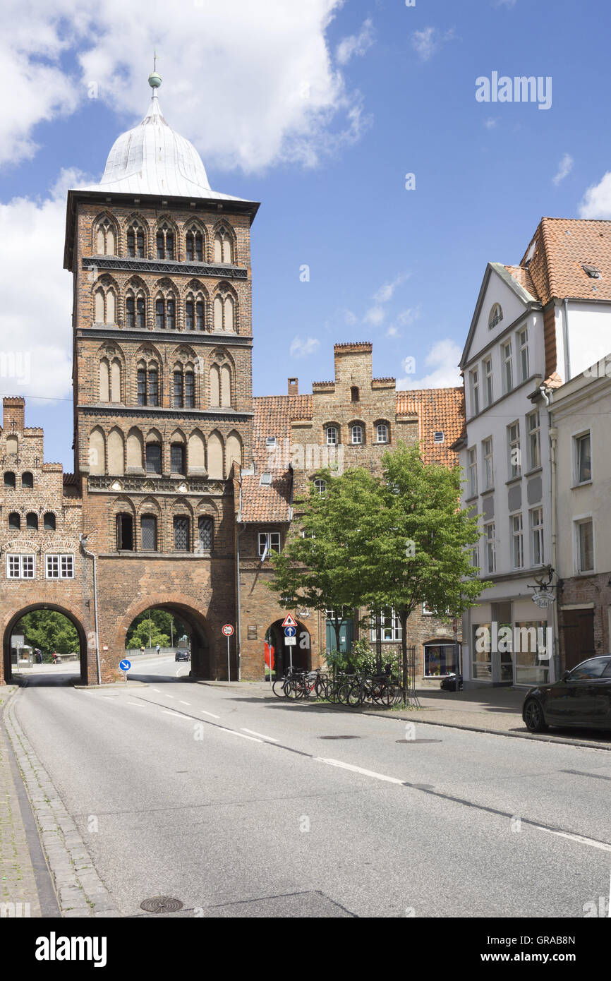 Burgtor, Castle Gate, Hanseatic City Of Lübeck, Unesco World Heritage ...