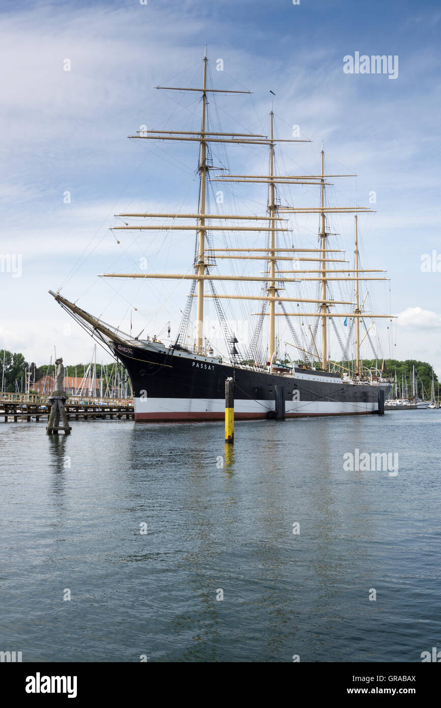 Passat Sailing Ship, Travemünde, Hanseatic City Of Lübeck, Schleswig ...