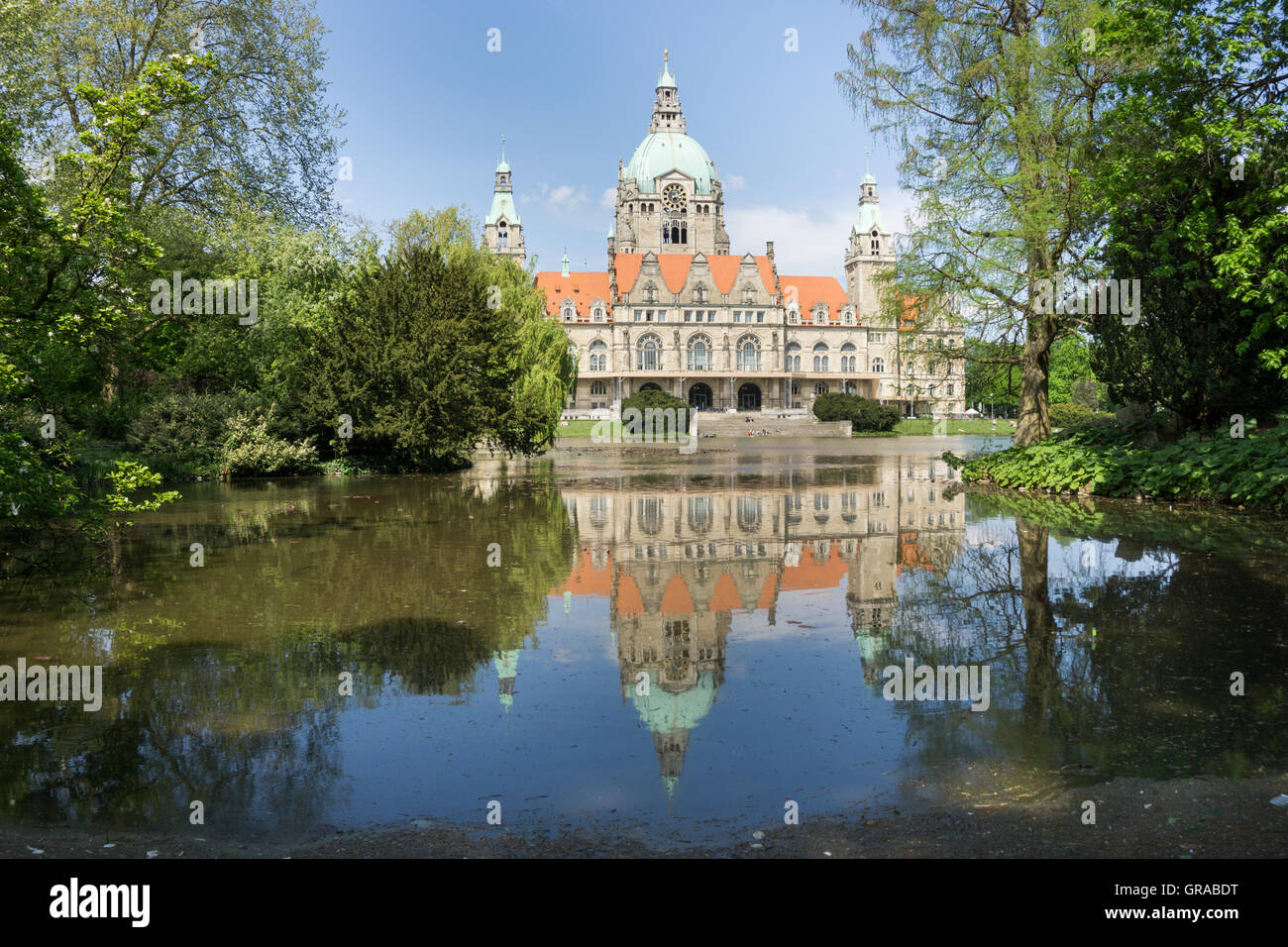 New Town Hall, Hannover, Lower Saxony, Germany, Europe Stock Photo - Alamy