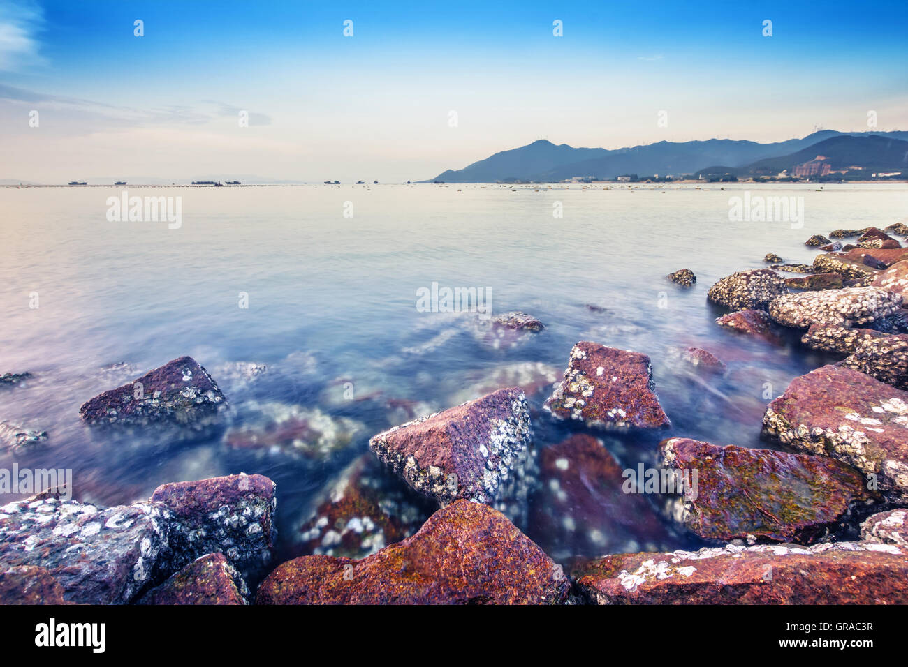 Marine natural scenery Stock Photo - Alamy