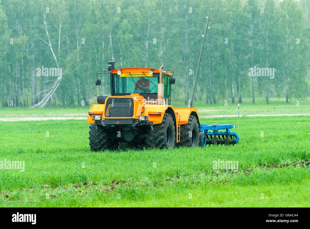 Land operator hi-res stock photography and images - Alamy