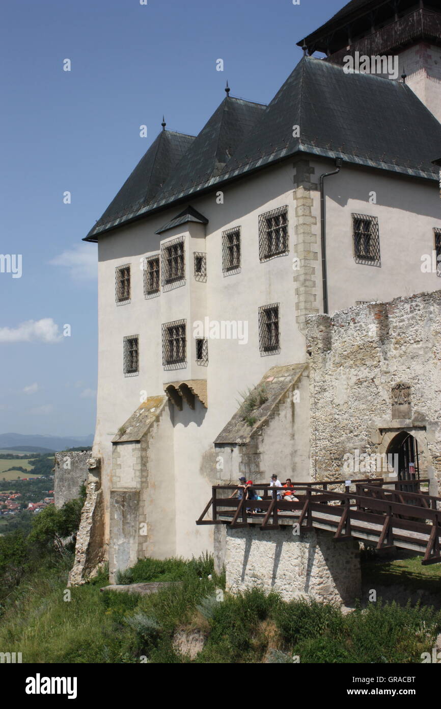 Trencin Castle, Slovakia Stock Photo - Alamy