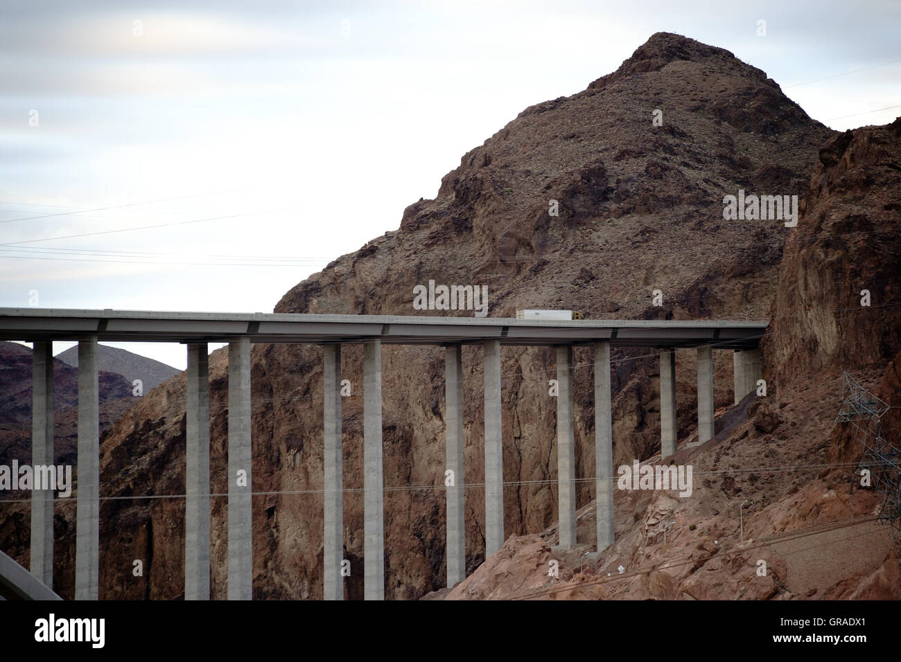 Hoover Dam Bypass Bridge Stock Photo - Alamy