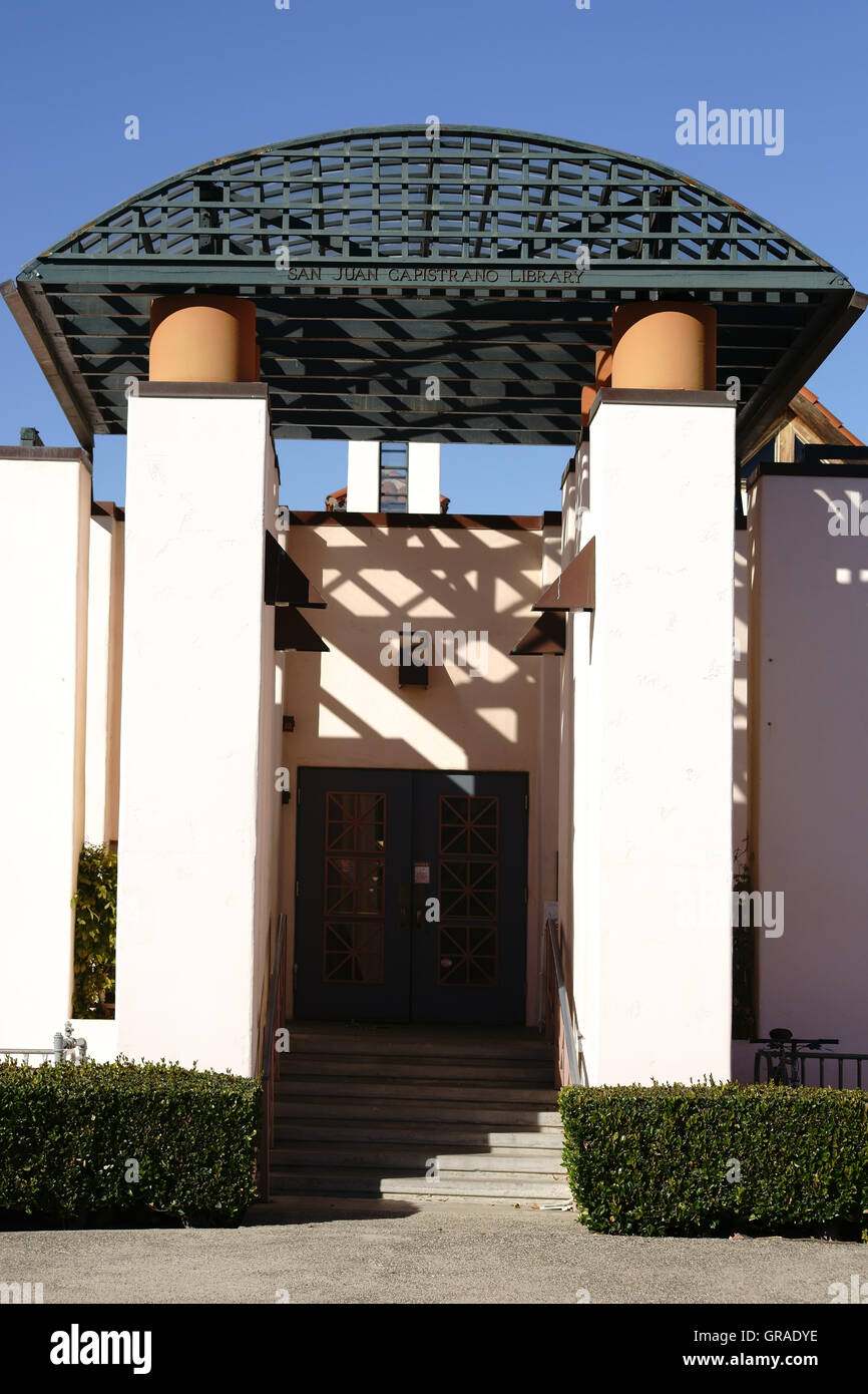 San Juan Capistrano Library Stock Photo - Alamy