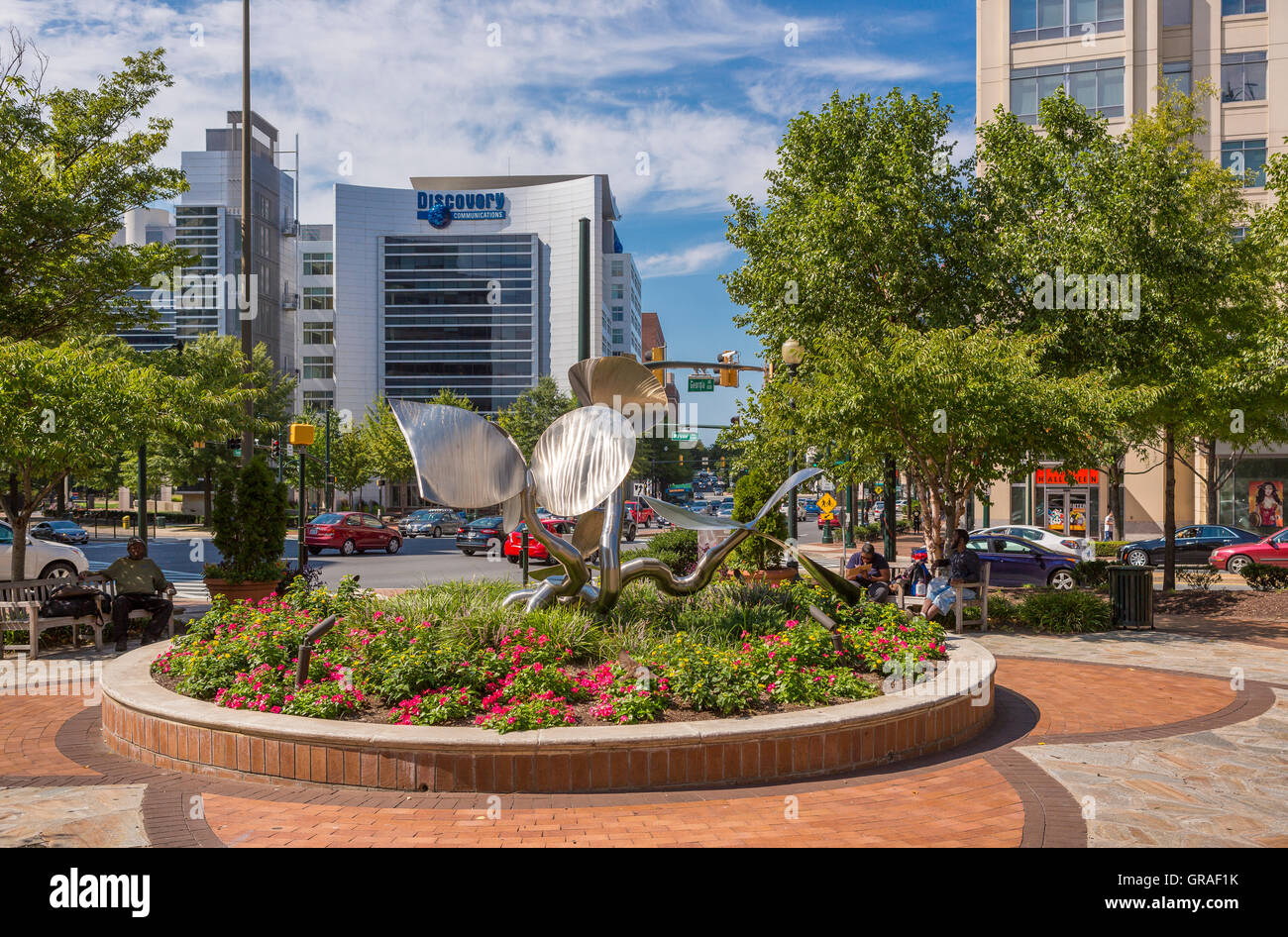 Silver spring maryland downtown hi-res stock photography and images - Alamy