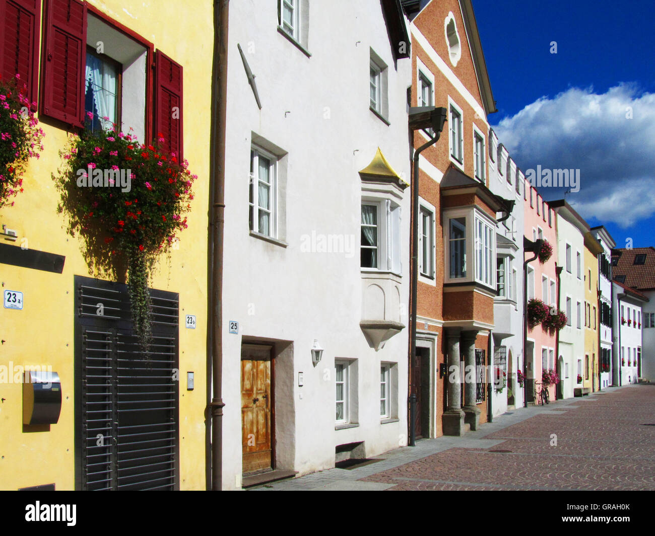 Brunico city hi-res stock photography and images - Alamy