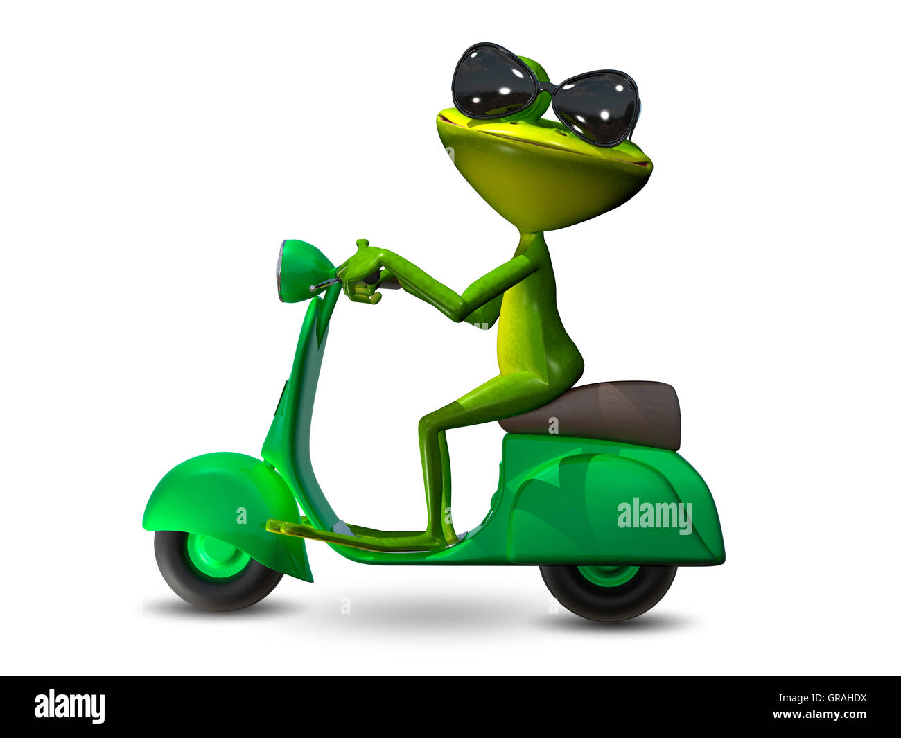 Frog on motorcycle hi-res stock photography and images - Alamy