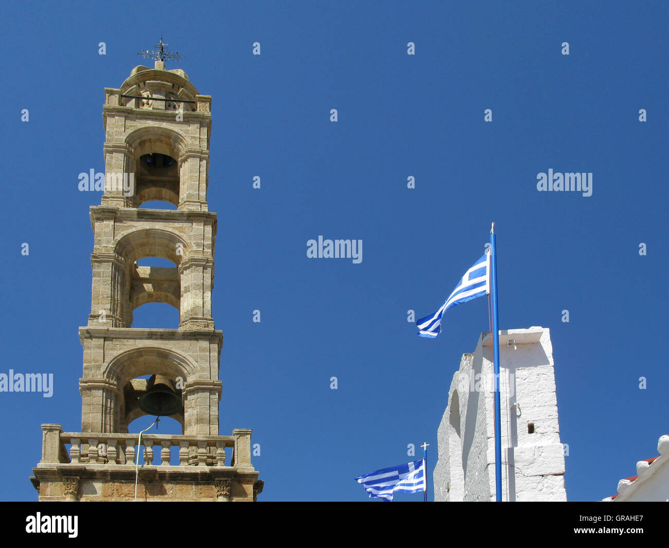 Rhodes churches hi-res stock photography and images - Alamy