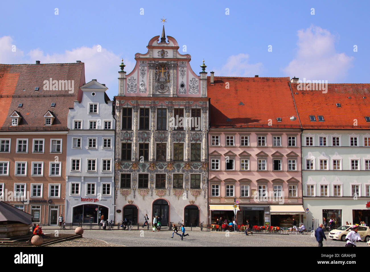 Landsberg town hall hi-res stock photography and images - Alamy