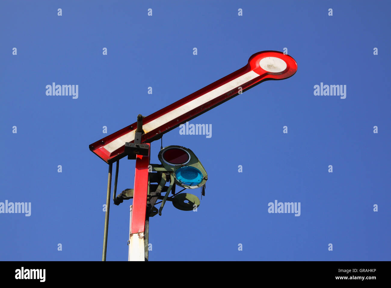 German railway signal hi-res stock photography and images - Alamy