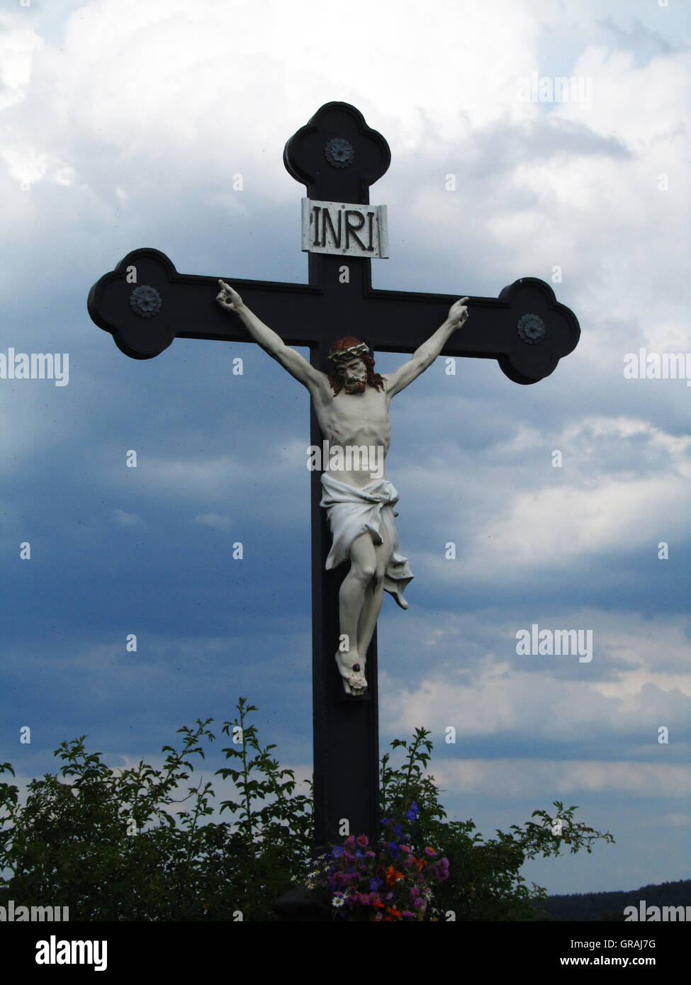 Crucifix symbolism hi-res stock photography and images - Alamy