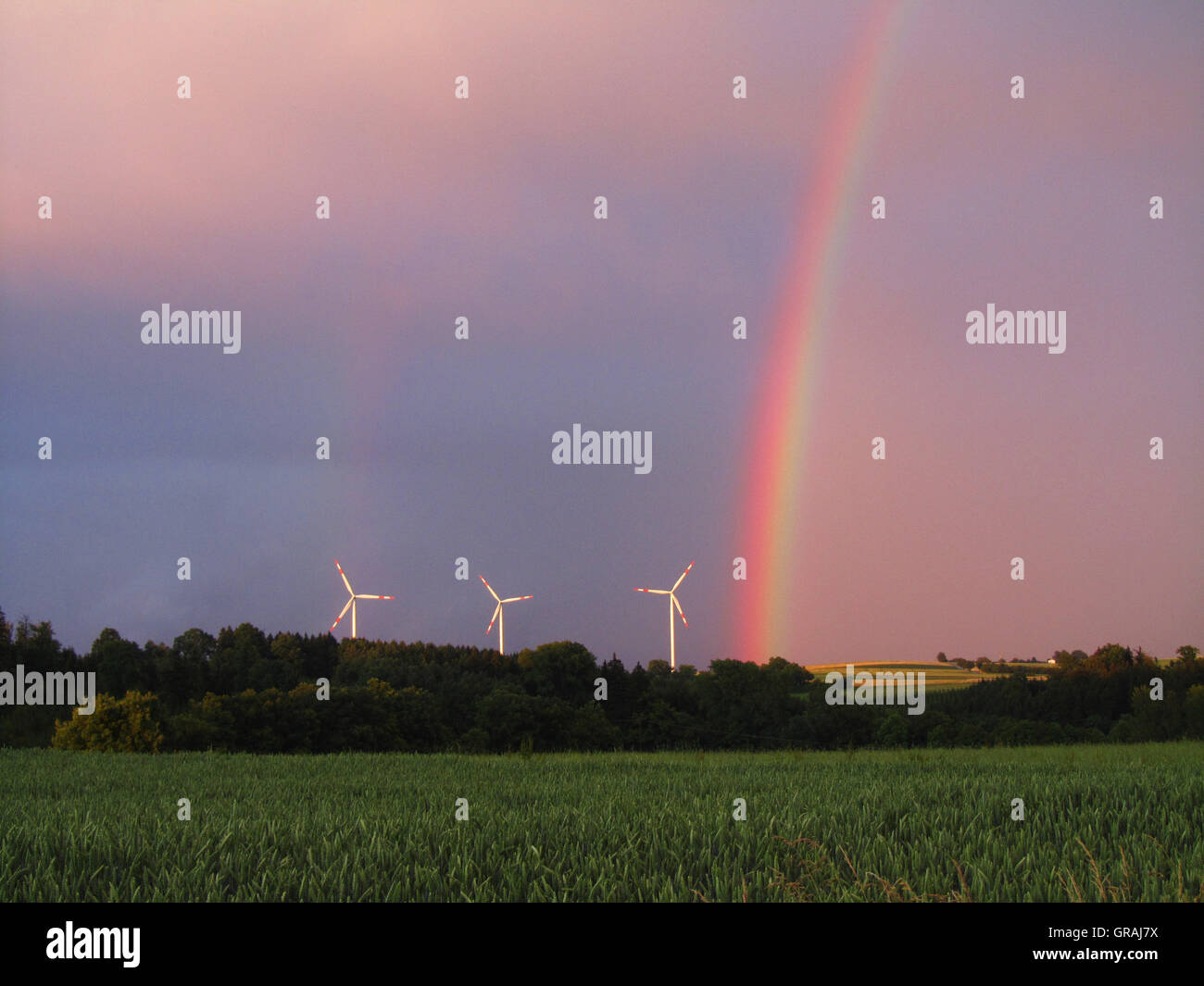 Rainbow electric rainbow hi-res stock photography and images - Alamy