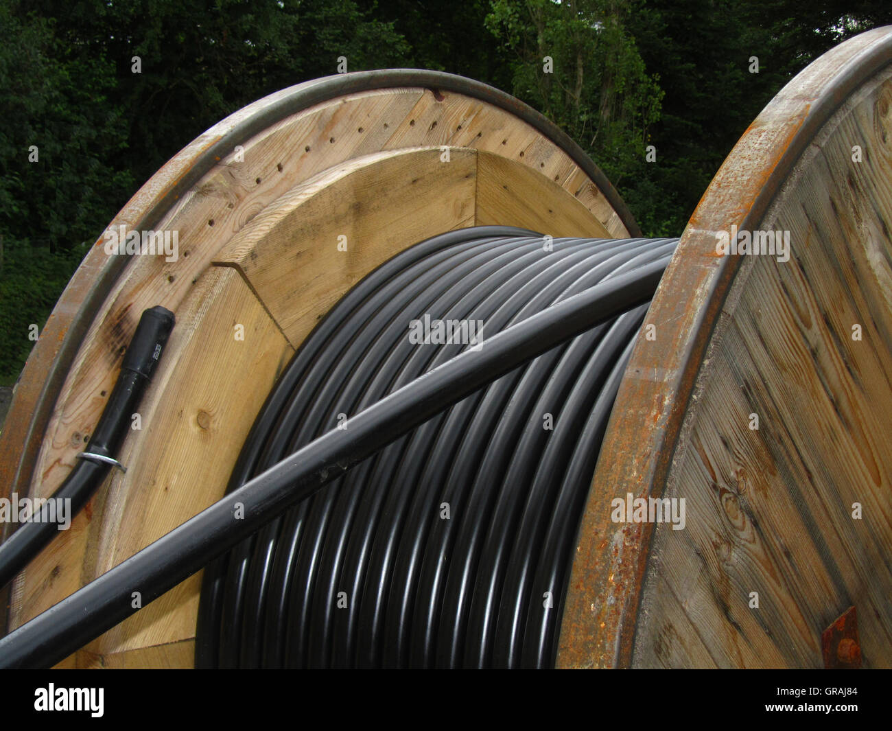 German electricity cables hi-res stock photography and images - Alamy