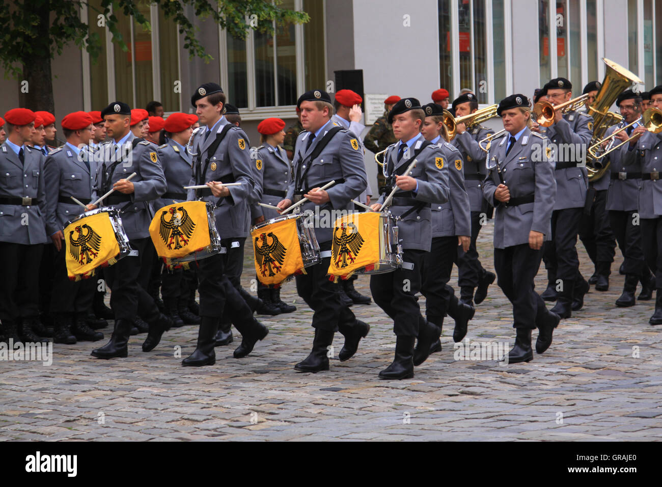Military band german hi-res stock photography and images - Alamy