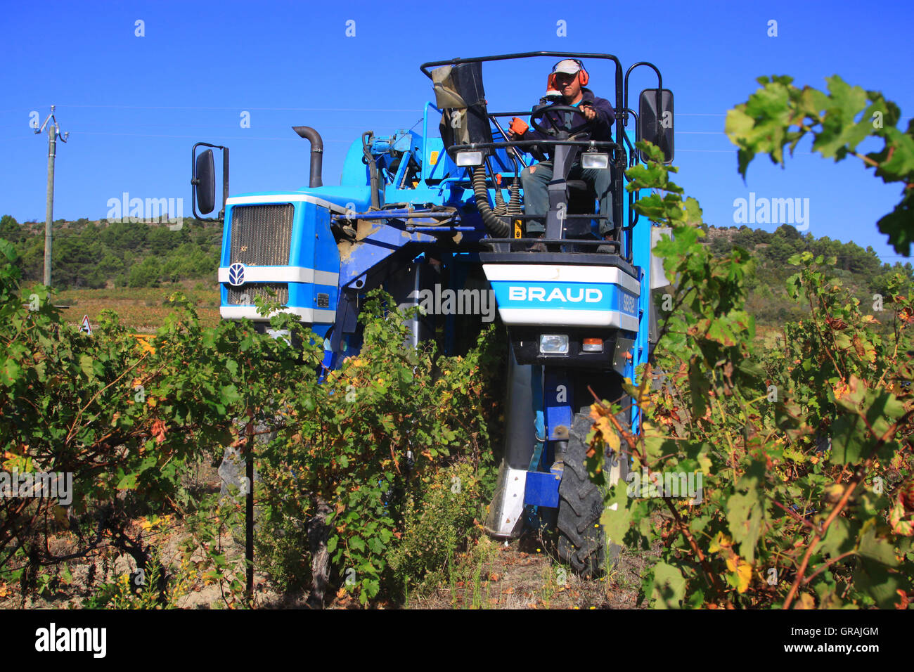 French harvester hi-res stock photography and images - Alamy