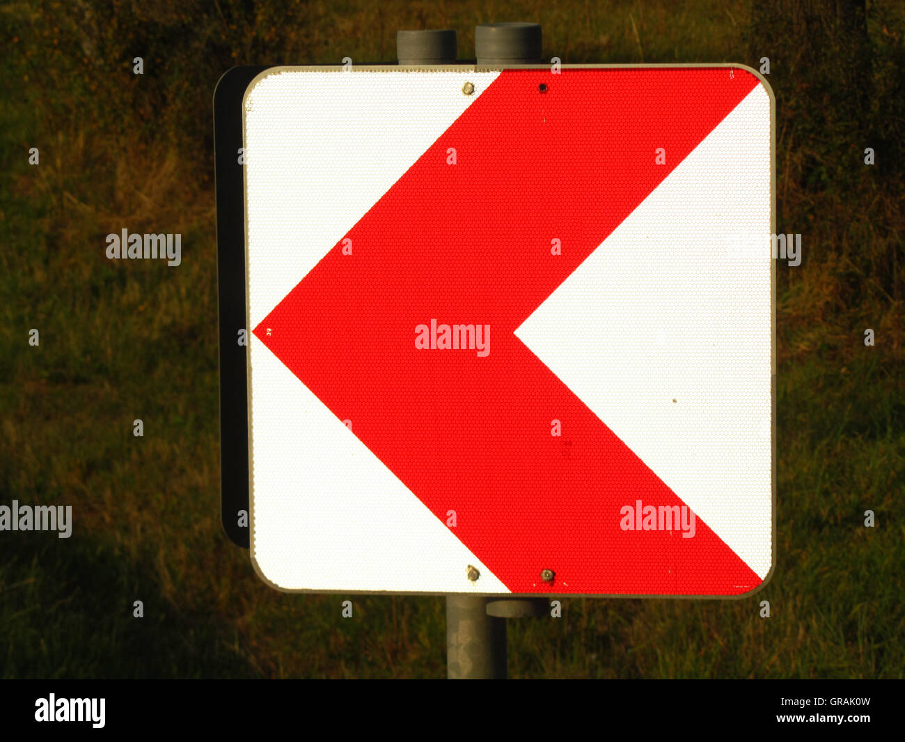 Turn left signs hi-res stock photography and images - Alamy