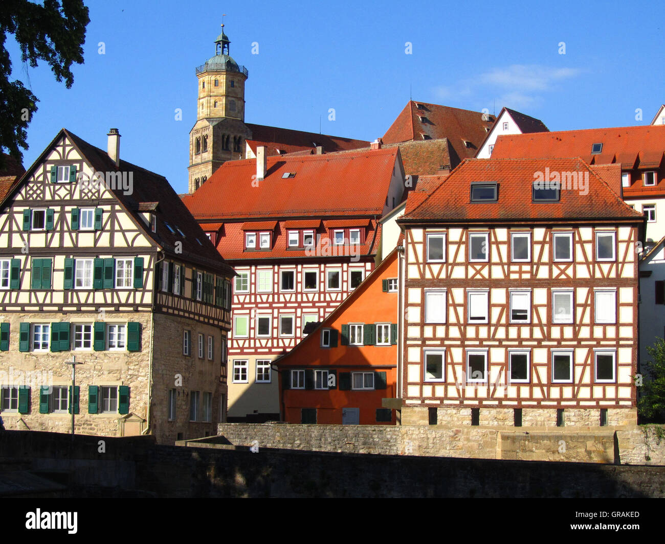 St michael schwabisch hall hi-res stock photography and images - Alamy