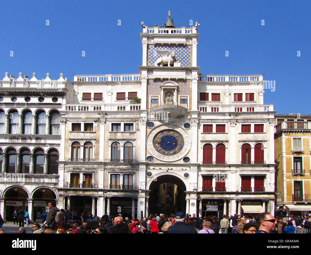 Venice clock towers hi-res stock photography and images - Alamy