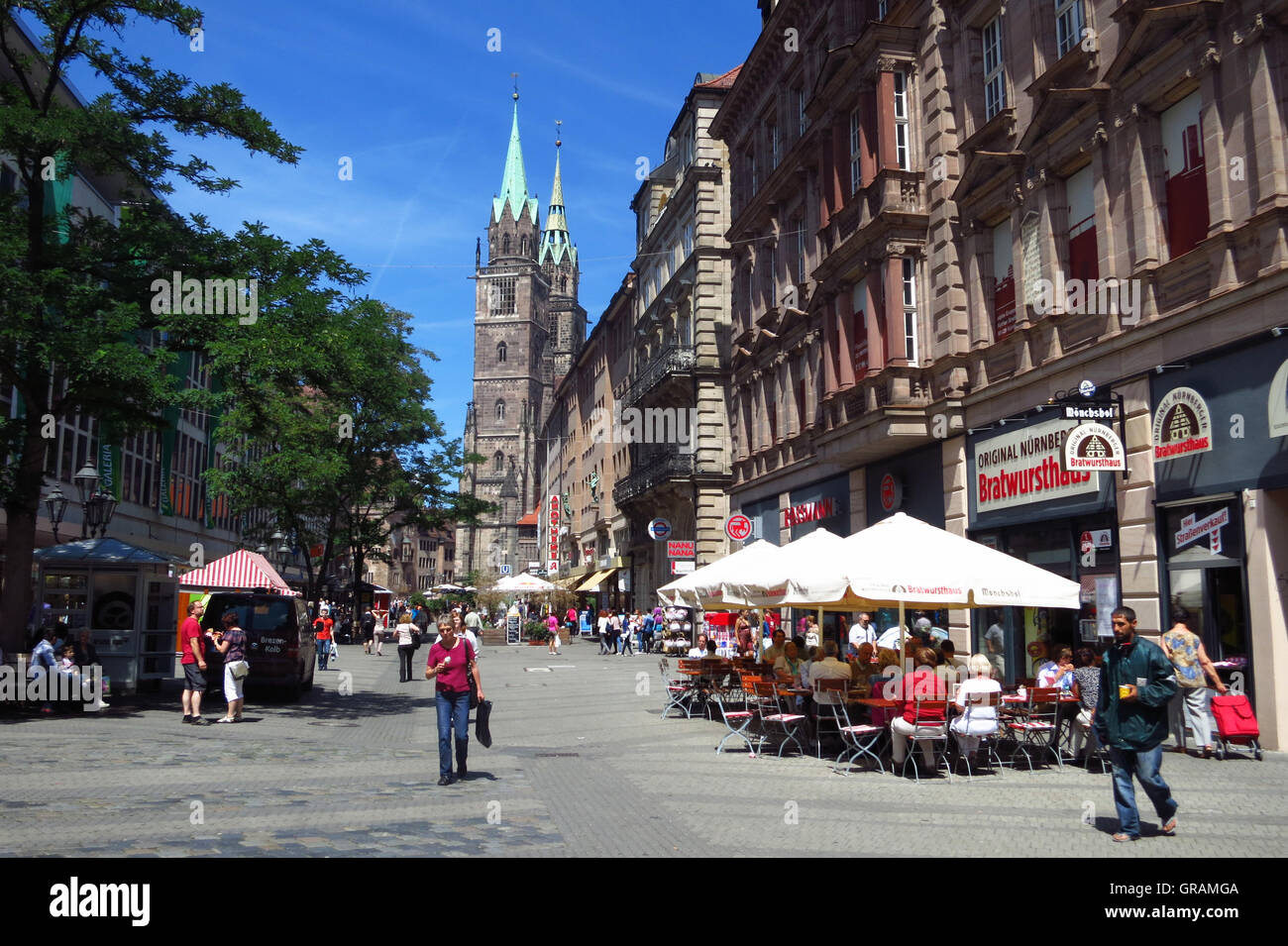 Nuremberg business tower hi-res stock photography and images - Alamy