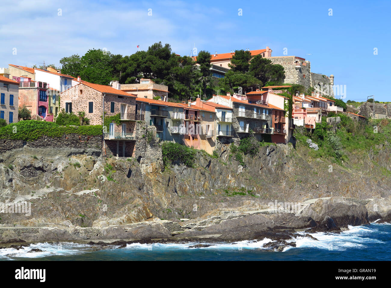 Collioure house hi-res stock photography and images - Alamy