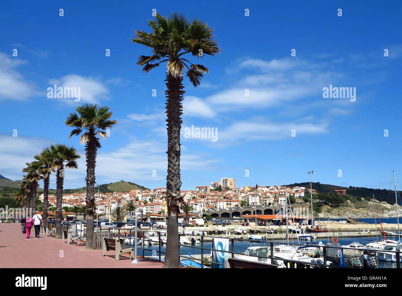 Banyuls Sur Mer Stock Photo - Alamy
