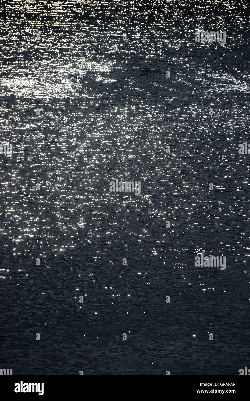 Glistening Water Surface Stock Photo - Alamy