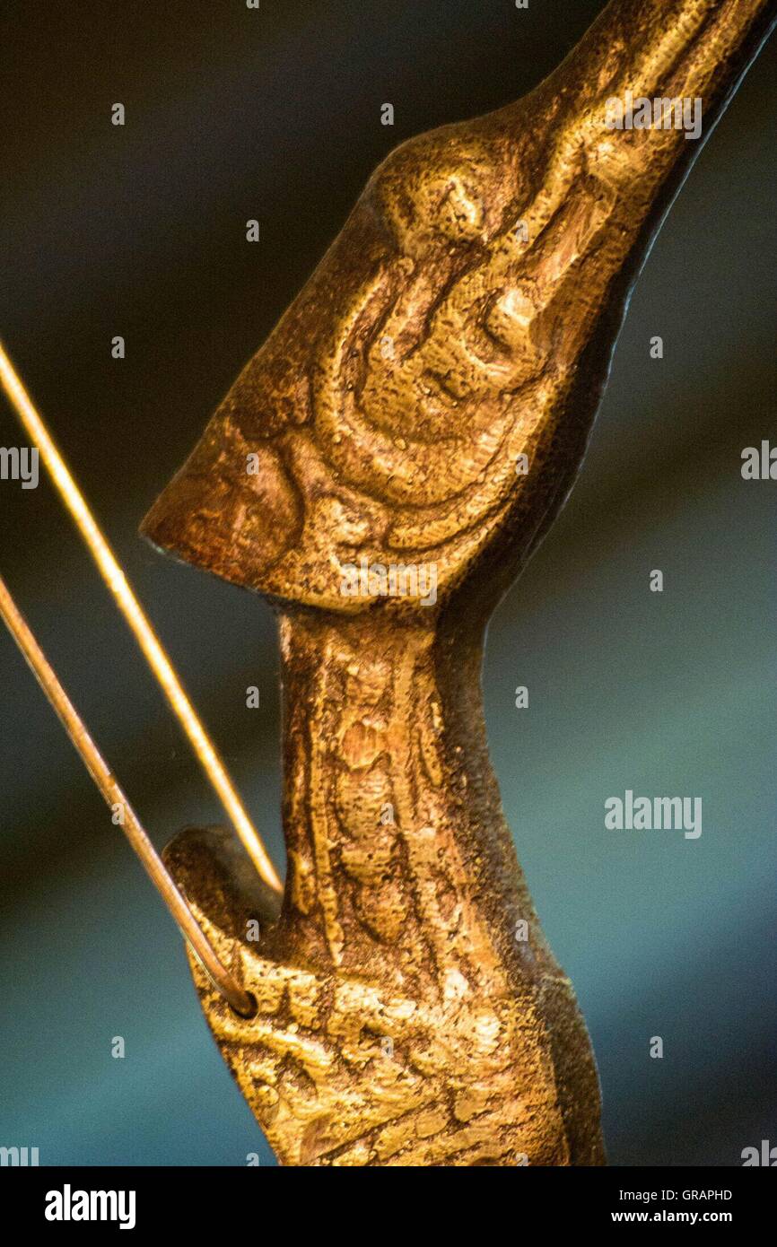 Close-Up Of Gold Statue Stock Photo - Alamy