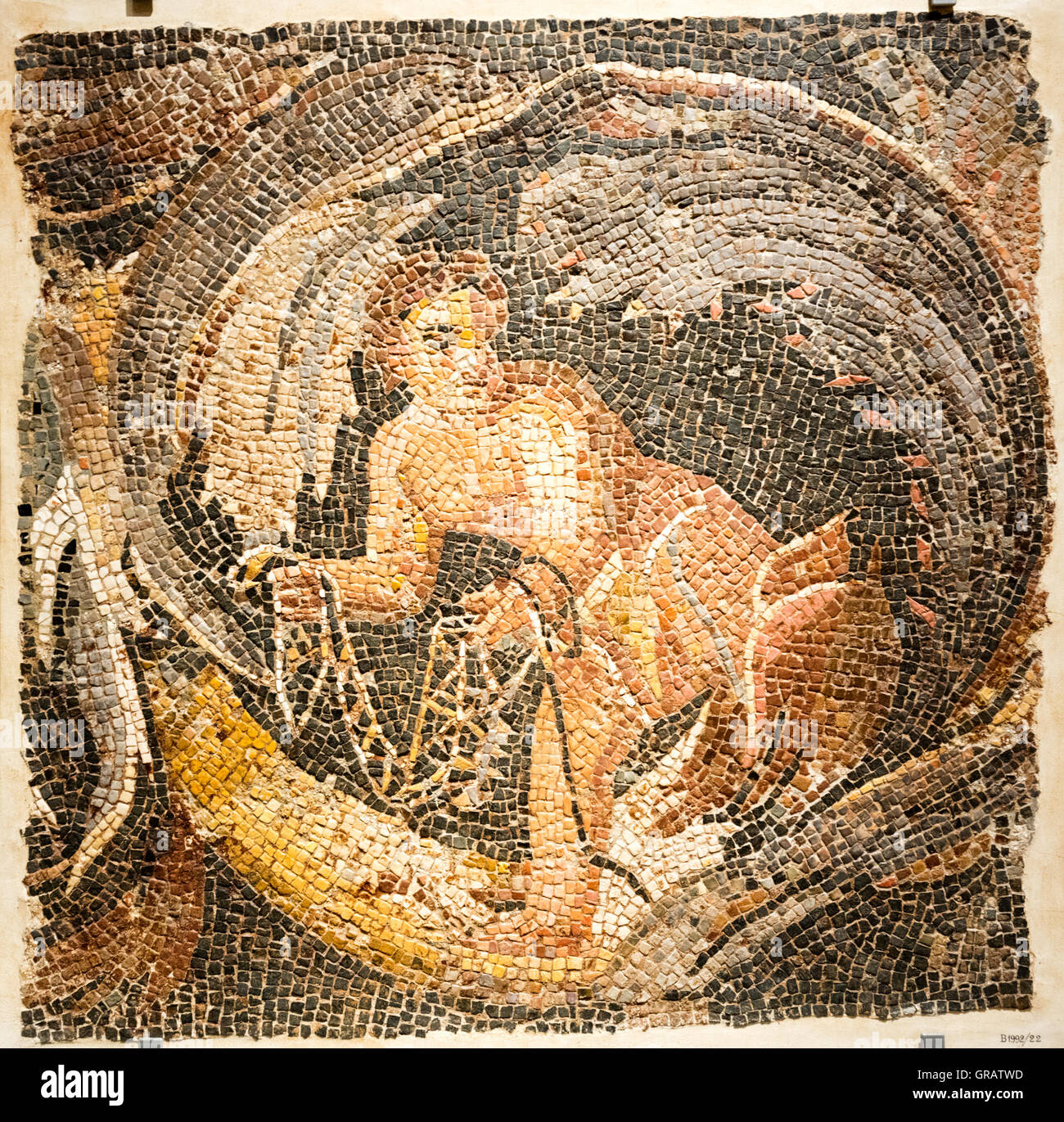 Ancient mosaic people hi-res stock photography and images - Alamy