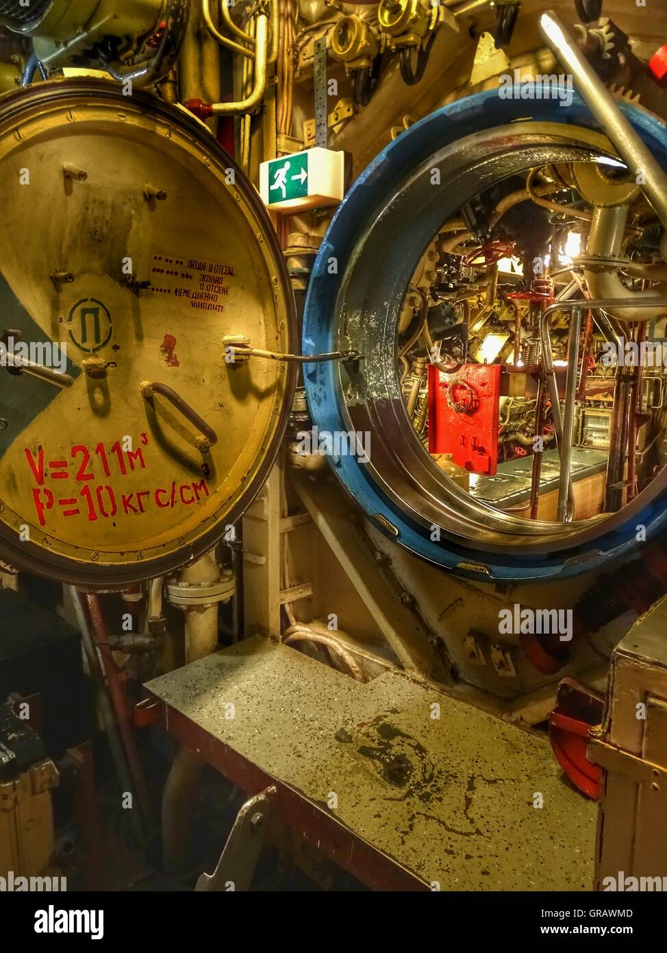 Interior Submarine High Resolution Stock Photography and Images - Alamy