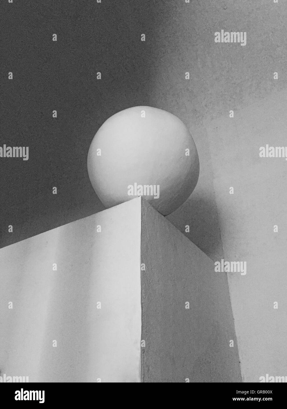 Wall man made structure Black and White Stock Photos & Images - Alamy