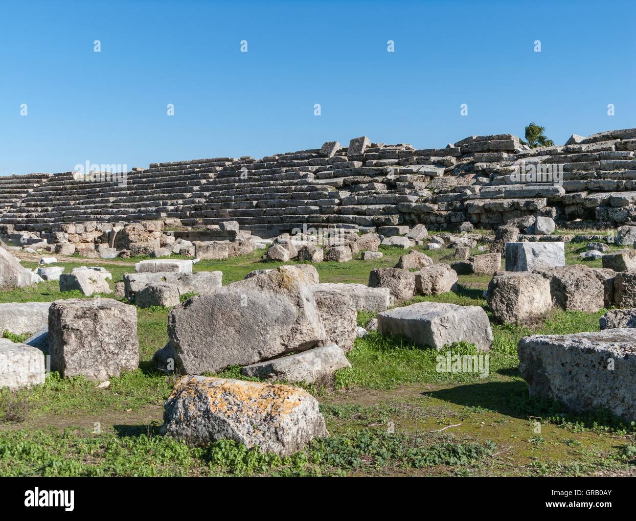 Perge Stadium Interior And Spectator Stands Stock Photo - Alamy