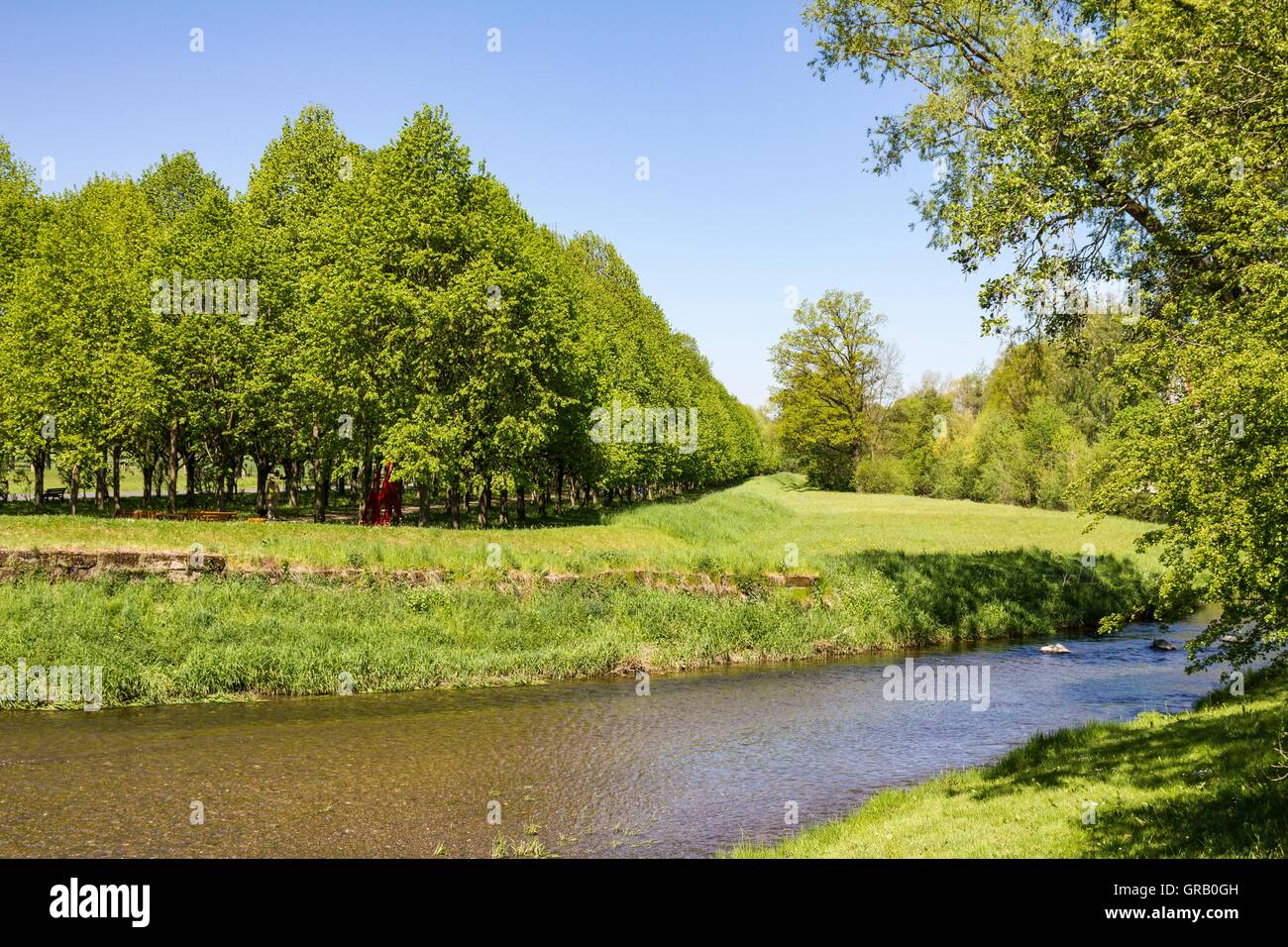 Overlooking The White Main On The Northeast Side Of The Baille-Maille ...