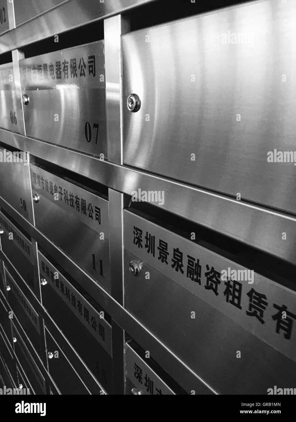 Side locker Black and White Stock Photos & Images - Alamy
