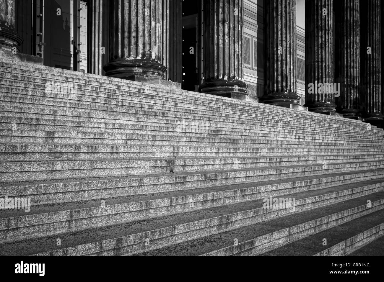 Low Angle View Of Steps And Staircases Stock Photo - Alamy