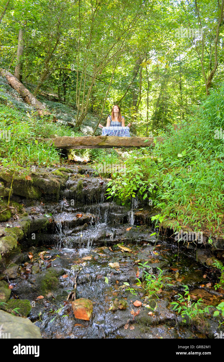 Serenity in a natural environment Stock Photo - Alamy